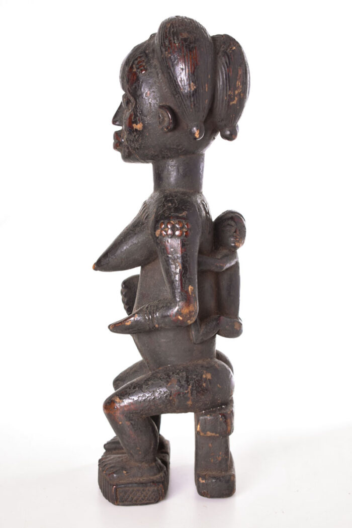 Maternity figure - Wood - Anyi - Ivory Coast / Lagoon Region - Asian ...