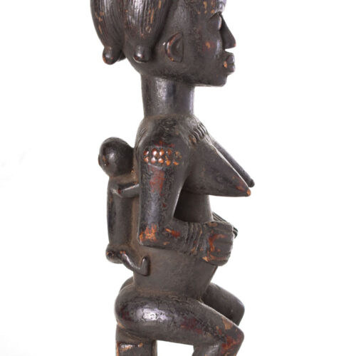 Maternity figure - Wood - Anyi - Ivory Coast / Lagoon Region - Asian ...