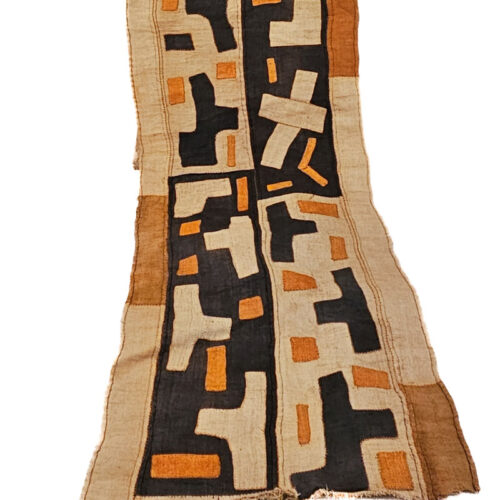 Textile - Cloth - Shoowa-Kuba - DR Congo 480 cm - Asian African Art