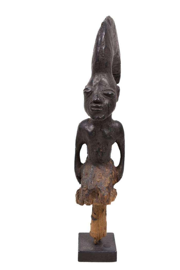 Eshu figure - Wood - Yoruba - Nigeria - Asian African Art