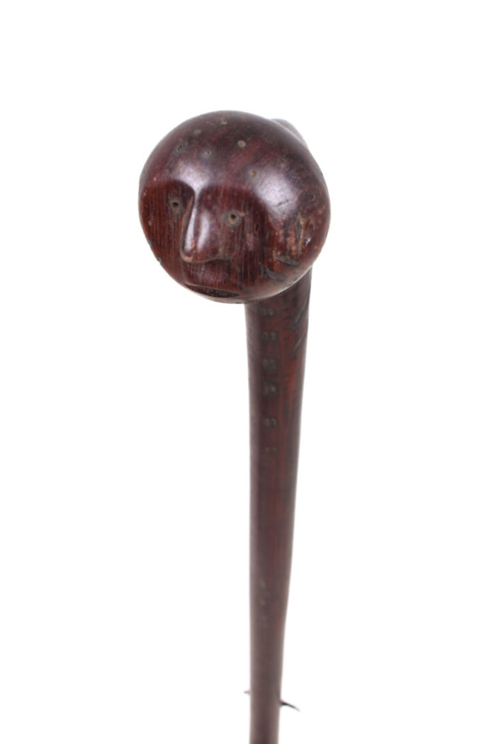 War club (Knobkerrie)- Wood - Bantu Region - Tanzania - Asian African Art